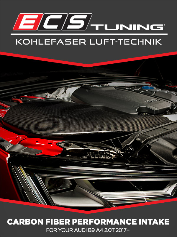 BACK IN STOCK! ECS B9 A4 2.0T Performance Intakes! | VW Vortex ...