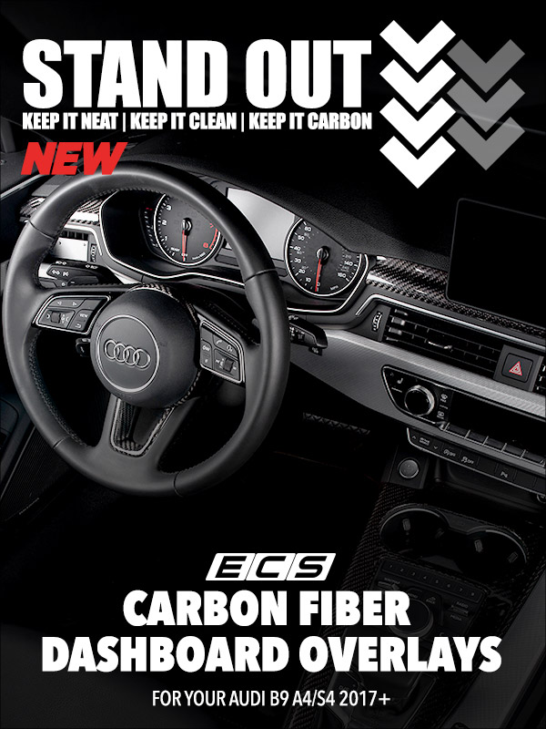 New! ECS Carbon Fiber Dashboard Overlay | Free Shipping - AudiWorld Forums
