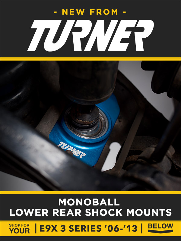 NEW! Lower Rear Shock Mount Upgrades! Turner Monoball | BimmerFest BMW ...