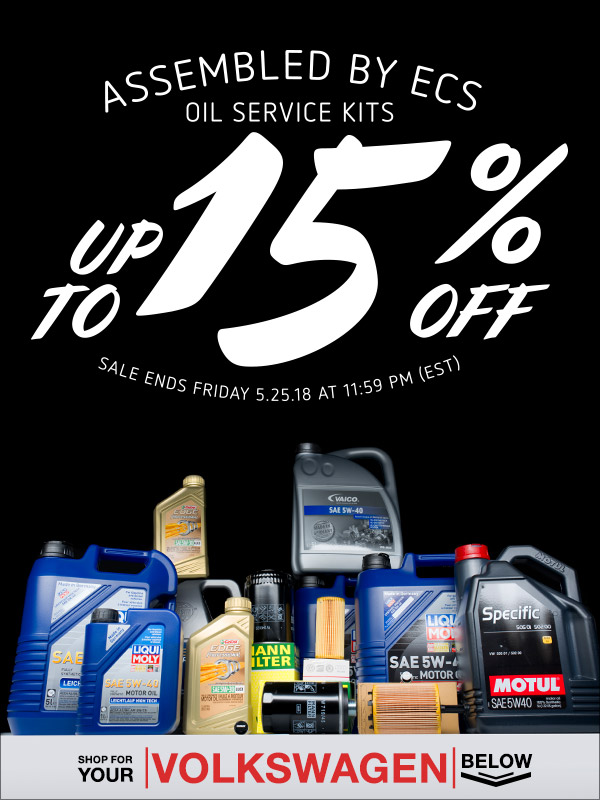 SALE!! Oil Service Kits up to 15% OFF | VW Vortex - Volkswagen Forum